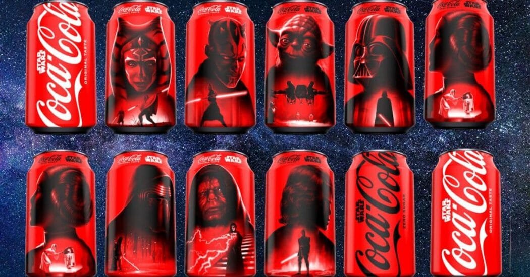 Coca-Cola Star Wars: todos los diseños de latas y botellas disponibles ...